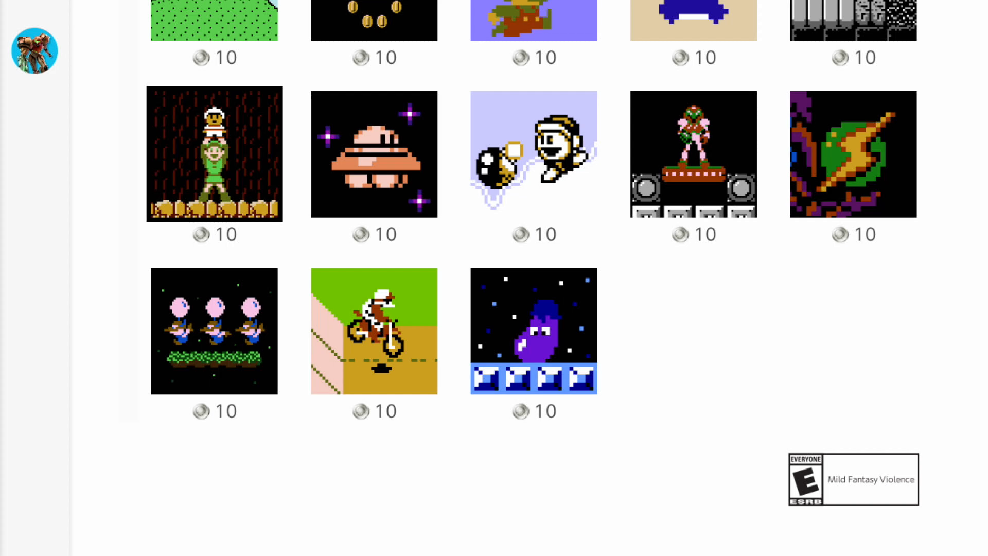 Nintendo World Championships NES Edition NSO icons | Shinesparkers