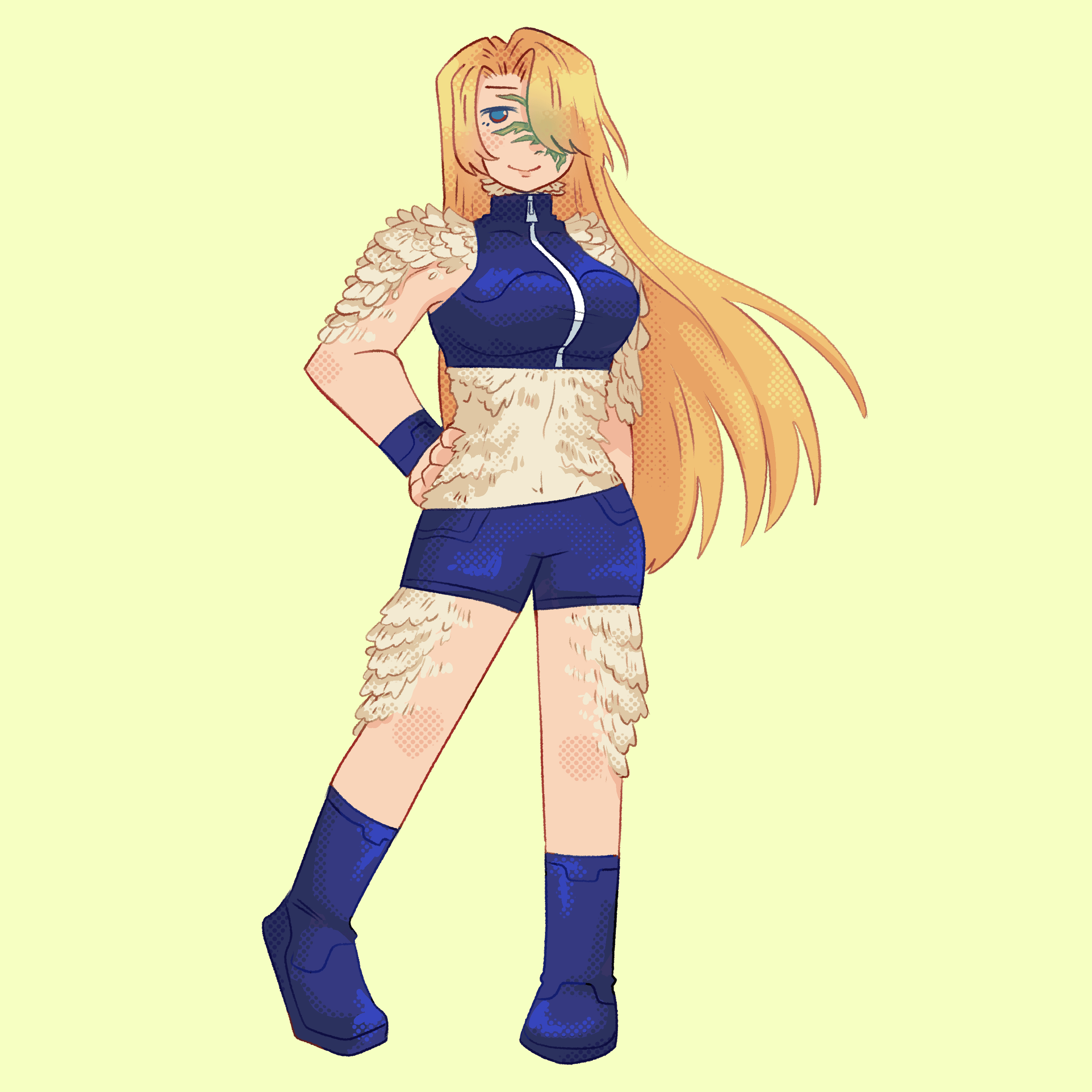 Samus in her Casual Outfit, with a more Chozo-like appearance thanks to ...